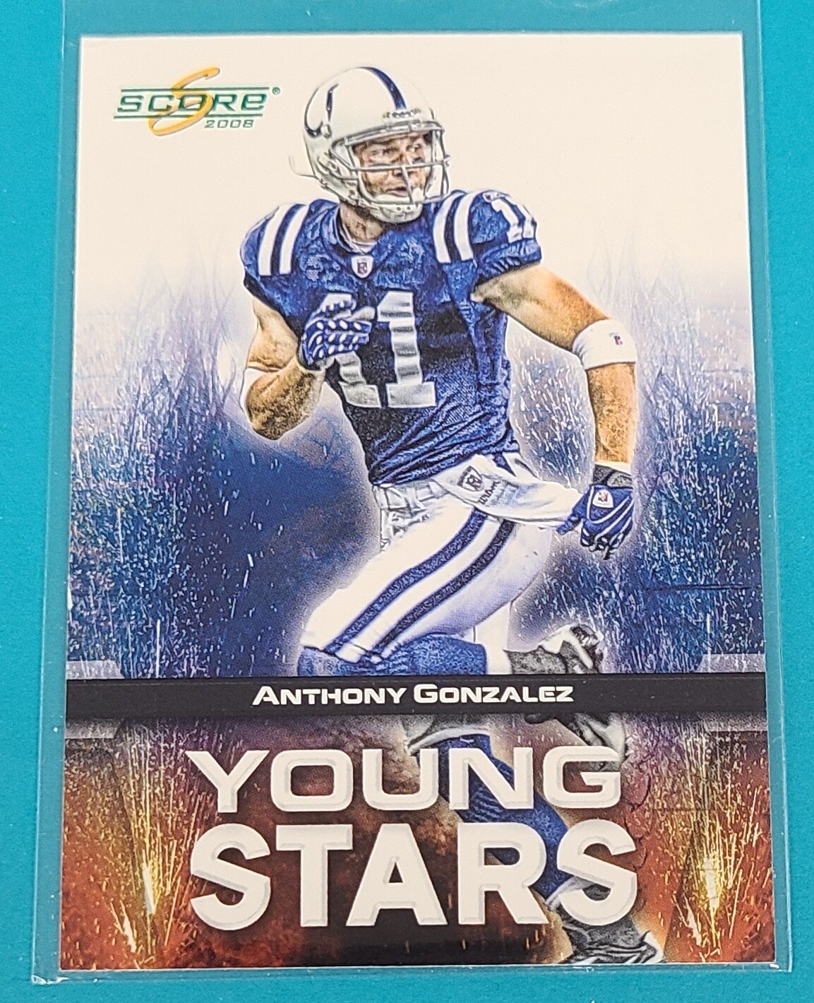 2008 Score Young Stars #YS-2 Anthony Gonzalez Ind Colts FOOTBALL Card ...