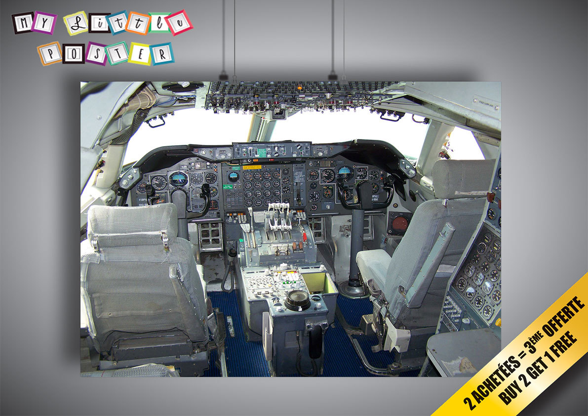 B747 200 Cockpit