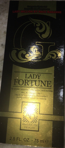EAD Lady Fortune Perfume Spray for Women 2.5 oz 75ml Eau De Toilette ...
