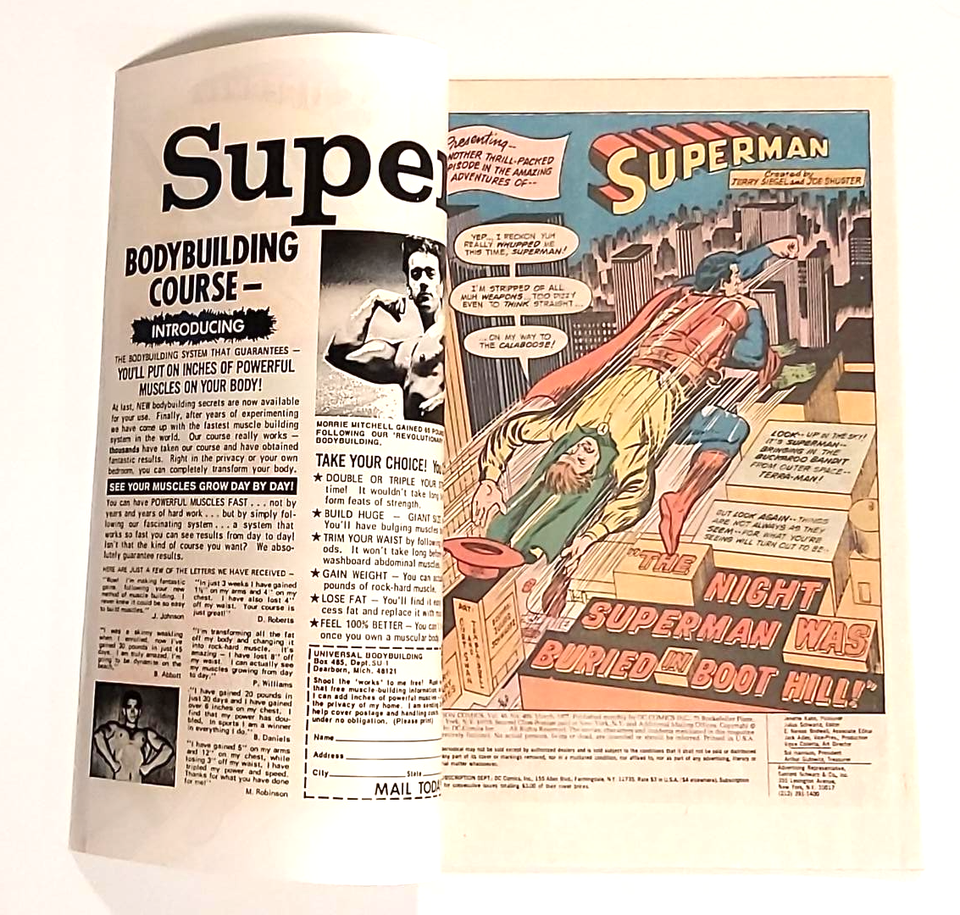 Action Comics #469 / Terra Man / Curt Swan / DC High Grade 1977 / NM ...