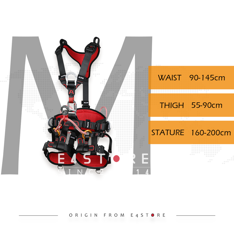 Arborist Full Body Harness Tree Access Rigging Fall Arrest Equipment | eBay