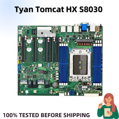 Tyan Tomcat HX S8030 AMD EPYC7003 Socket SP3 Max512GB DDR4 PCIE ATX Motherboard | eBay