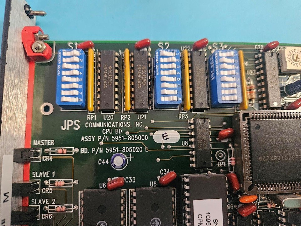 JPS RAYTHEON CPM-1 5951-8050000 805020 E CARD MODULE FOR COMPARATOR SNV-12 | eBay
