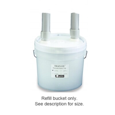 BUFFALO TRAP-EZE SS SELF-SANITIZING TRAP – 3.5 GALLON REFILL- SANITRAP2 ...