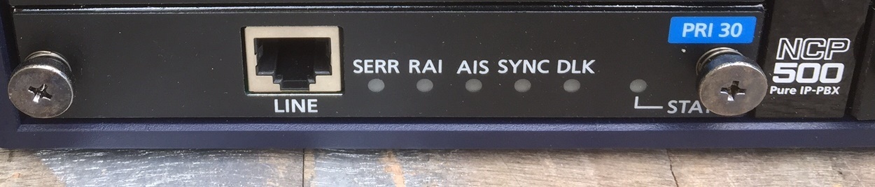 Panasonic PRI 30 30 Channel PRI ISDN Interface Card (PRI 30) for NCP500 ...