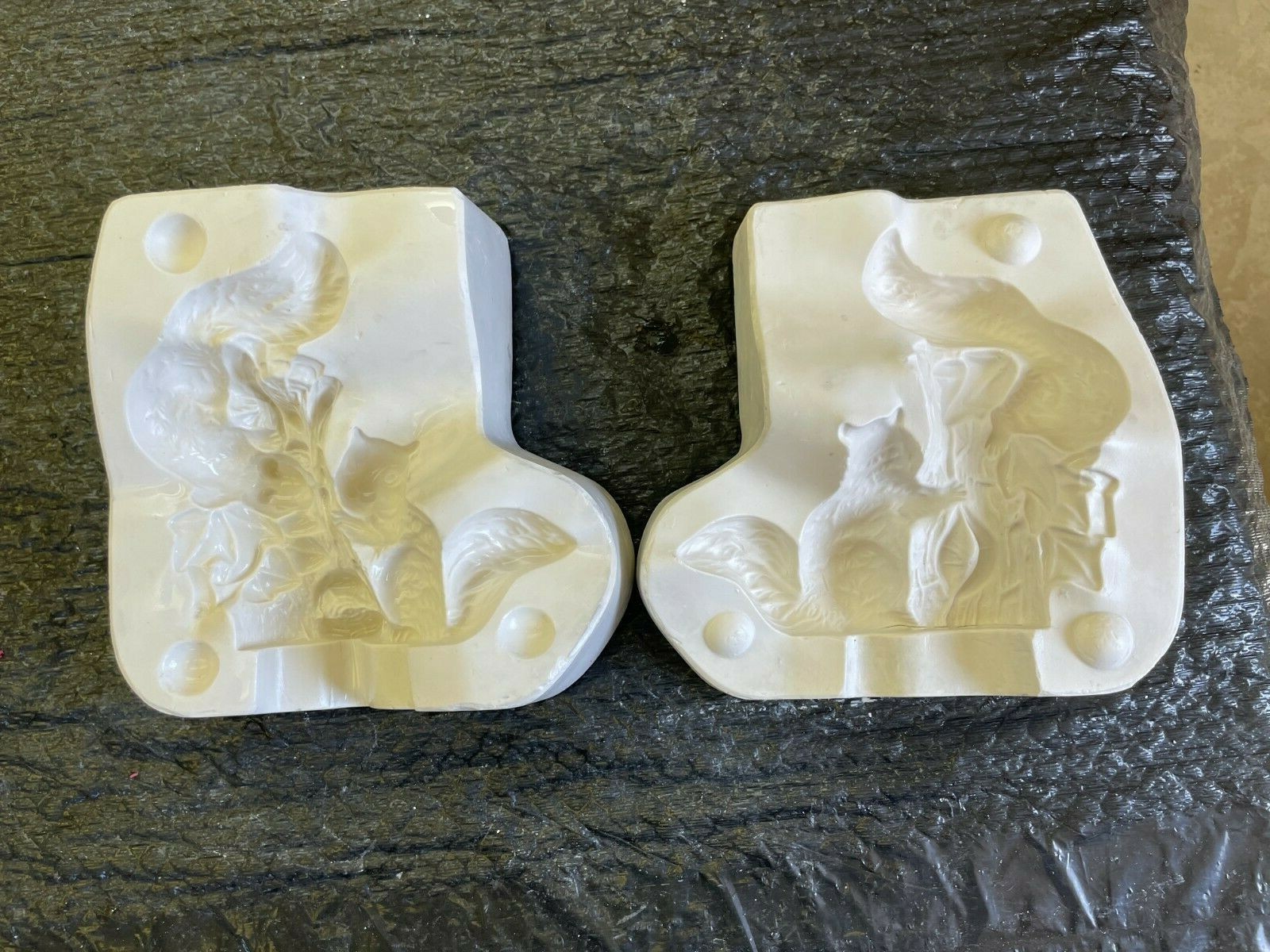 VINTAGE KIMPLE CERAMIC MOLD #482 SQUIRREL 6"T | eBay