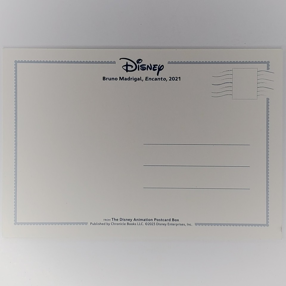 Encanto Postcard Bruno Madrigal Rat Disney Animation 100 Characters 100 ...