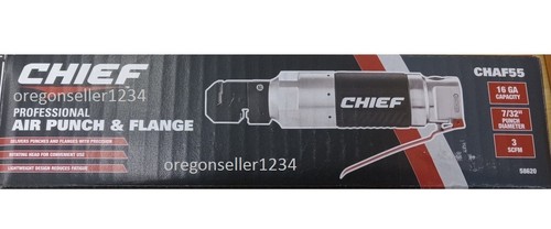 (NEW) Chief Pneumatic Punch & Flange Air Tool Flanging 360° rotating ...