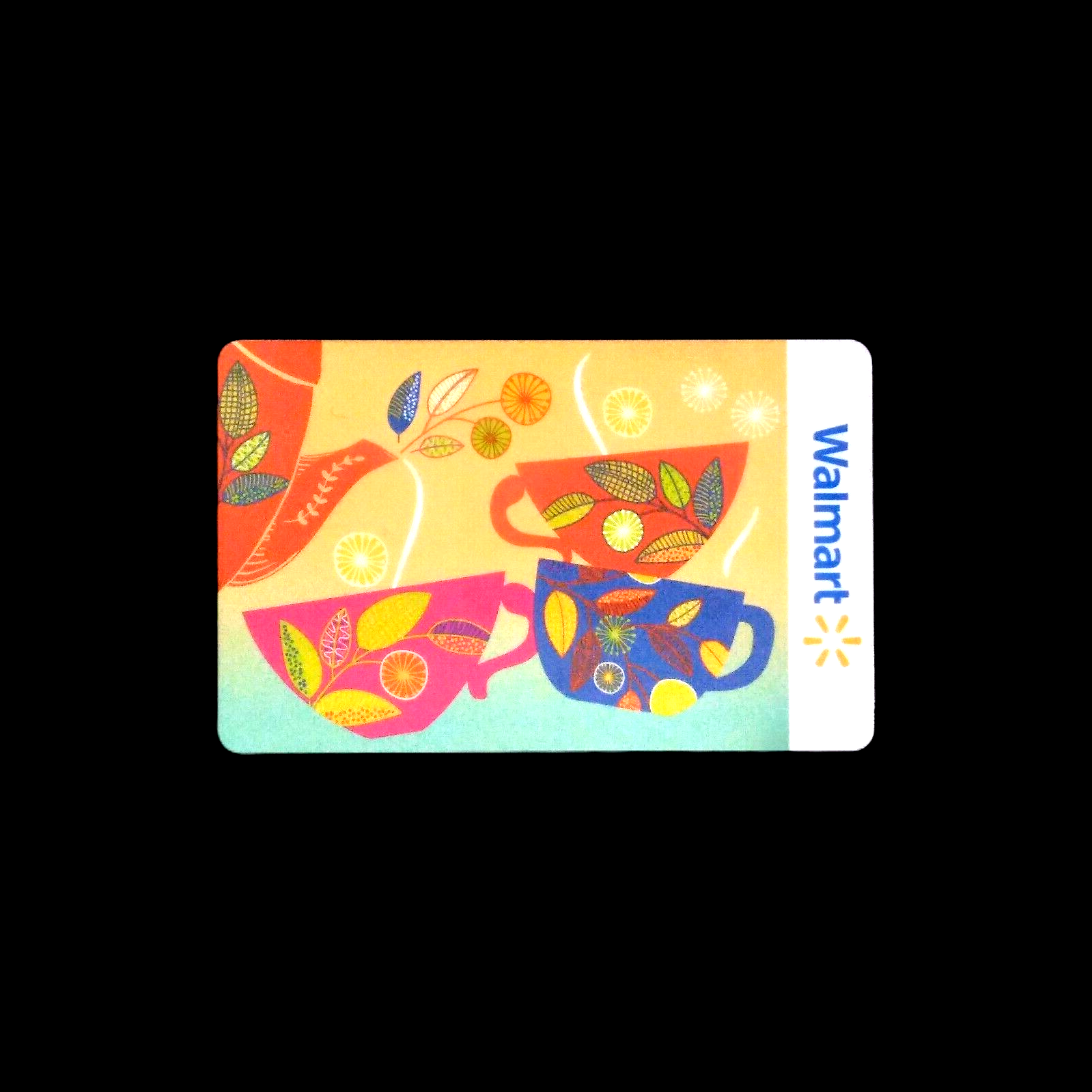 Walmart Tea Cups NEW COLLECTIBLE GIFT CARD $0 #8745 | eBay