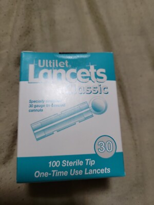 Ultilet Sterile 30G Lancets Classic 100 pc | eBay