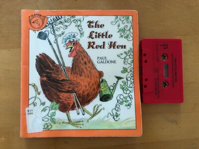 The Little Red Hen by Paul Galdone (paperback + audio cassette) | eBay