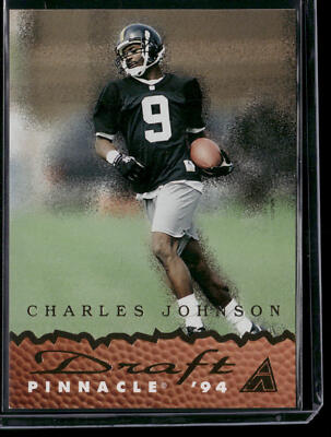 Charles Johnson 1994 Pinnacle Draft Pinnacle #DP5 Pittsburgh Steelers ...