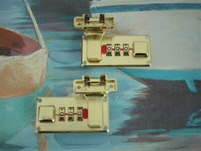 Combination Locks 1 Pair Replacement for Briefcase Attache Case Laptop ...