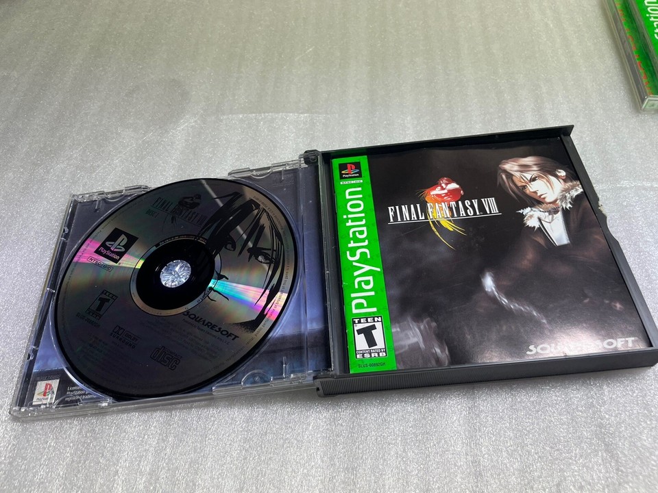 Final Fantasy VIII + Origins Greatest Hits lot FF1 + FFII Sony PS1 ...