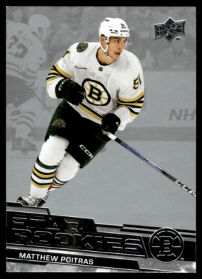 2024-25 Upper Deck NHL Star Rookies Box Set Matthew Poitras Rookie ...