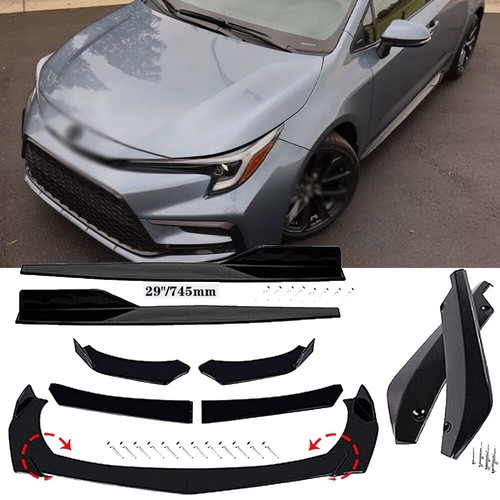 Car Front Bumper Lips Kits Rear Accessories For Toyota Coralla Tacoma ...