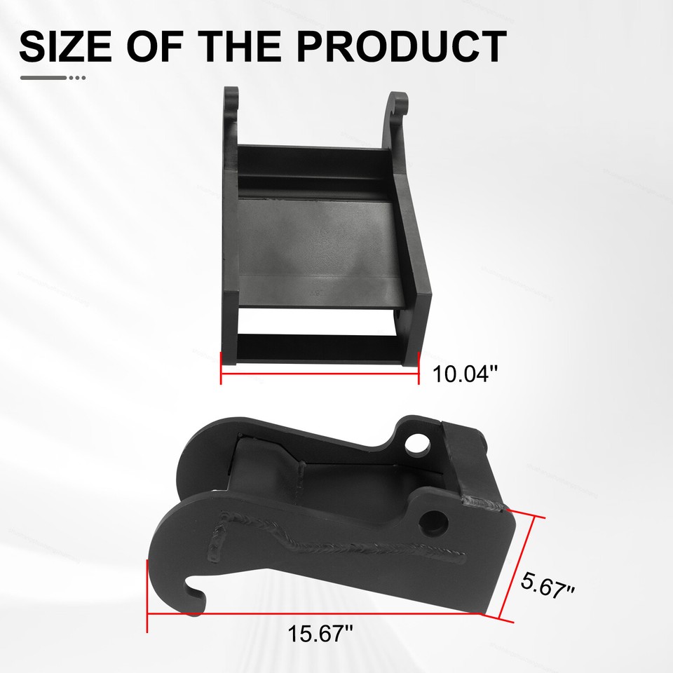 Quick Attach Bracket Fit For Bobcat X-Change E Series E32 E35 Excavator ...