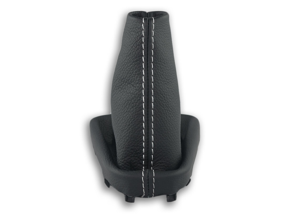 GEAR STICK GAITER FOR CITROEN DS3 5-speed 09-16 BLACK LEATHER STITCH ...