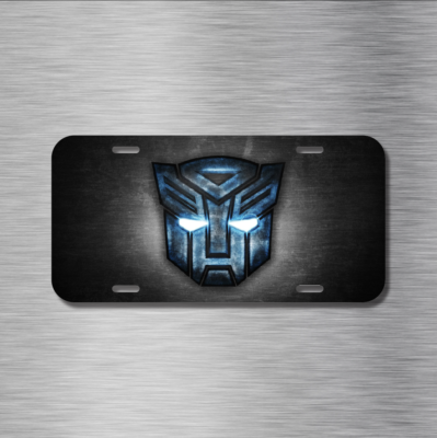 Transformers Vehicle License Plate Front Auto Tag NEW Autobots ...