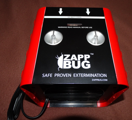 Zappbug Ceramic Fan Heater Bed Bug Exterminating Heater ONLY PTC-150B ...