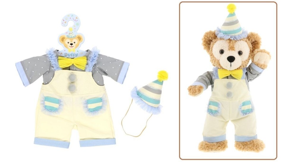 Tokyo Disney Resort Limited 40th Anniversary Duffy Costume From Japan ...