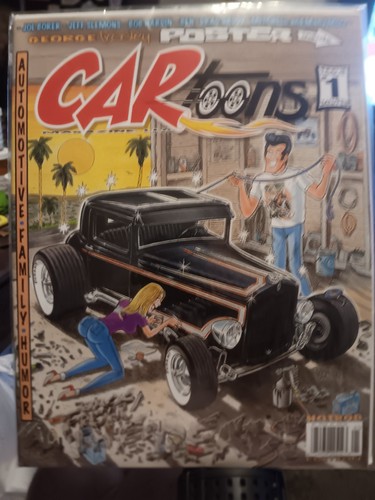 CARtoons Magazine Issue #1 from 2015. NEVER BEEN READ! With Poster. | eBay