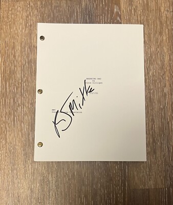 * R.J. MITTE * signed full tv script * BREAKING BAD * 2 | eBay