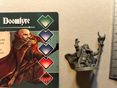 AHMAZUD DOOMFYRE BOSS MINI +ENG CARD /DUNGEON SAGA ORIGINS/MANTIC G29 ...