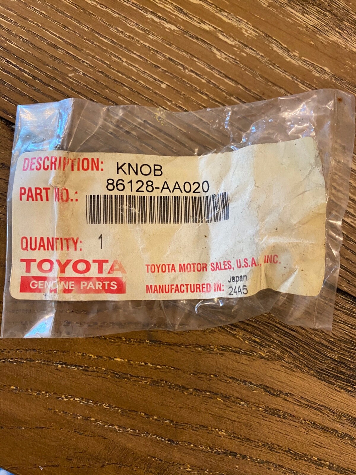 Genuine Toyota Knob Radio Receiver 86128-AA020 for sale online | eBay