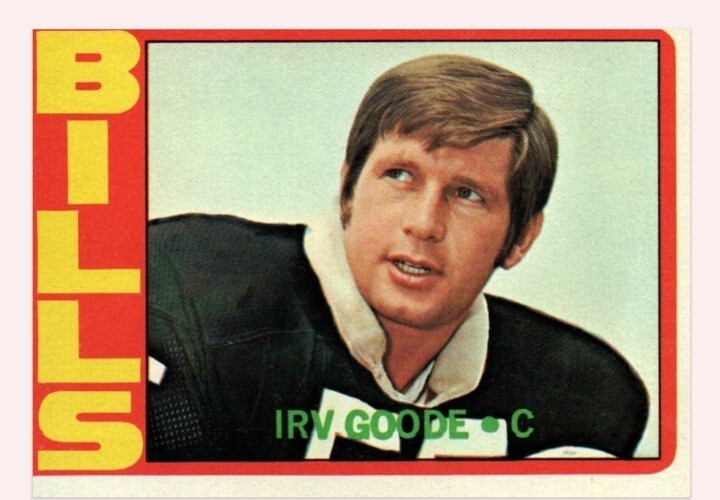 1972 Topps Football Irv Goode #214 | eBay