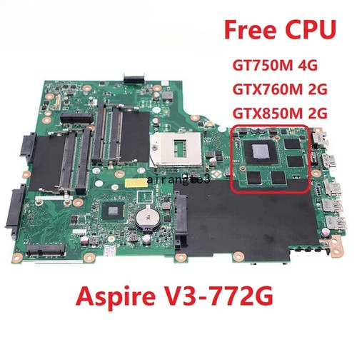 For ACER Aspire V3-772G E1-772G Mainboard VA70HW NBM8S11001 GTX 760M ...