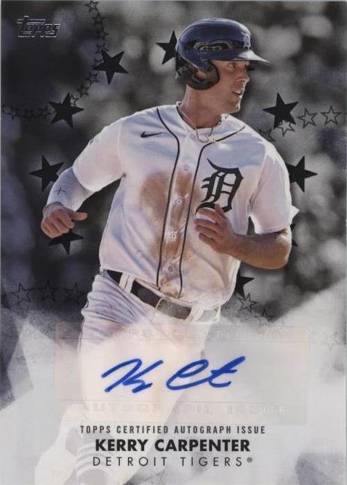 2024 Topps Series 2 - Baseball Stars Autographs Kerry Carpenter #BSA2 ...