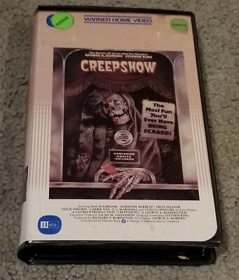 Creepshow Beta Betamax Tape Horror Cult Classic Stephen King 1982 Not ...