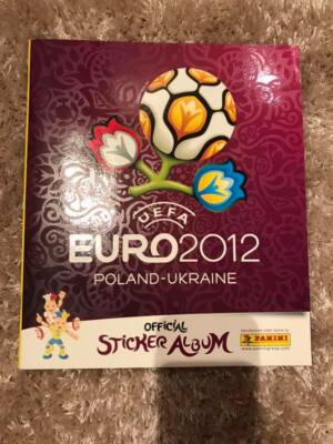 Panini Euro 2012 Sticker Album FULL SET | eBay