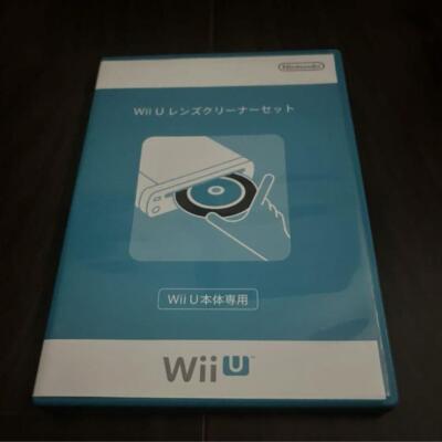 Nintendo Wii U Official Lens Cleaner Set Cleaning Liquid Kit | eBay