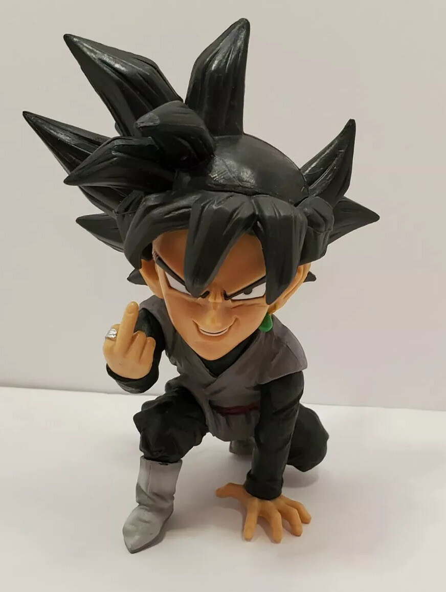 Dragon Ball Z Goku Black Middle Finger Action Figure .Height 5 1/4” | eBay