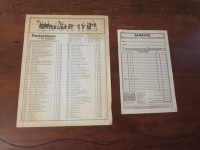 Dungeons & Dragons Catalog Order Form ~ White Box Greyhawk Blackmoor ...