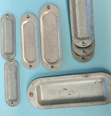 Assortment Pkg of 8 Metal Condulet Body Covers, Covers Only **NOS | eBay