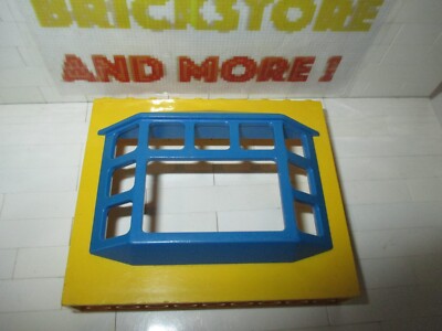 Lego - 1x Fabuland Building Wall 2x10x7 Blue Bay Window 4823c01 | eBay