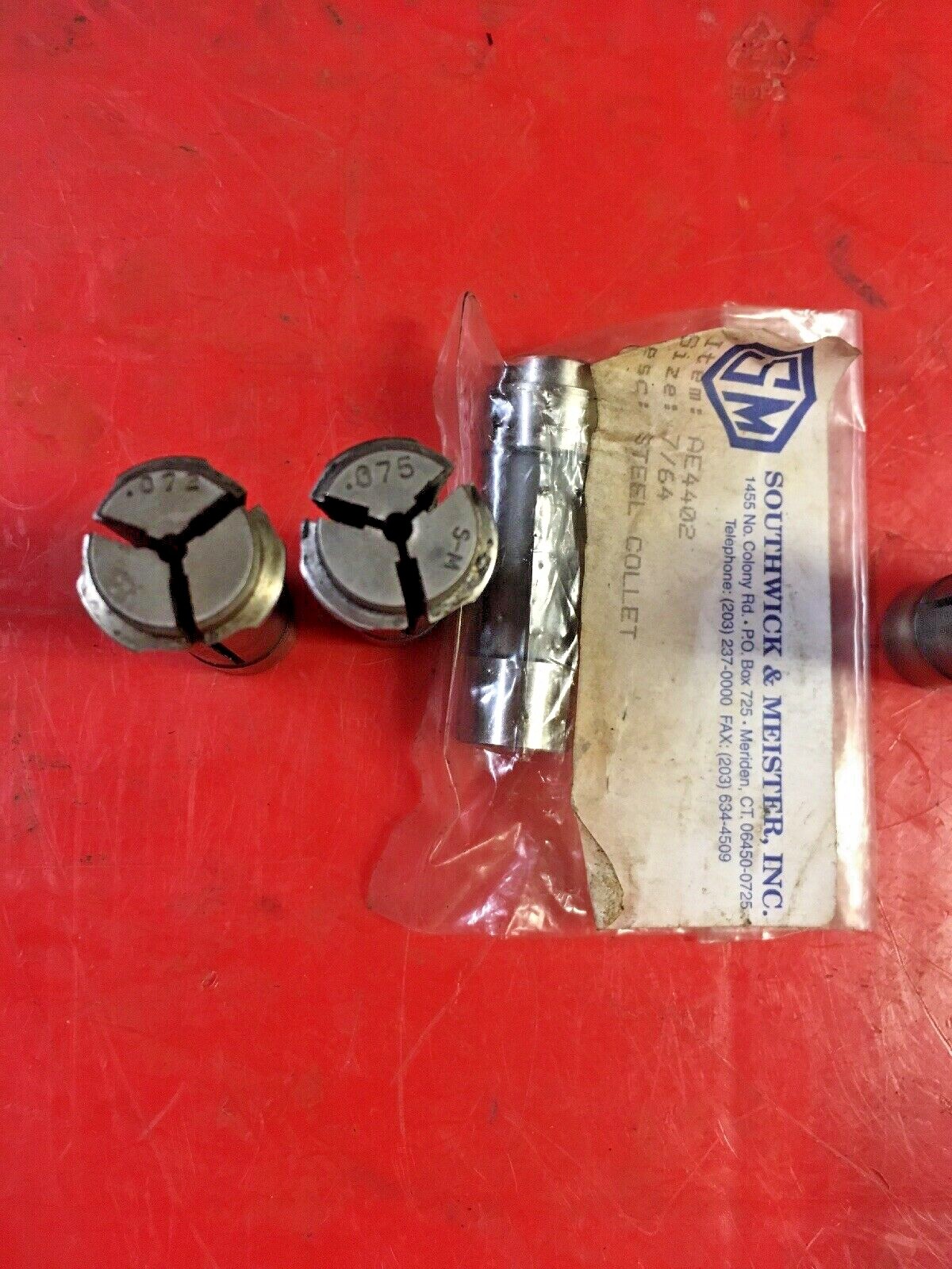Southwick Meister AE4402 Bechler A AS AR 10 Screw Machine Steel Collets ...