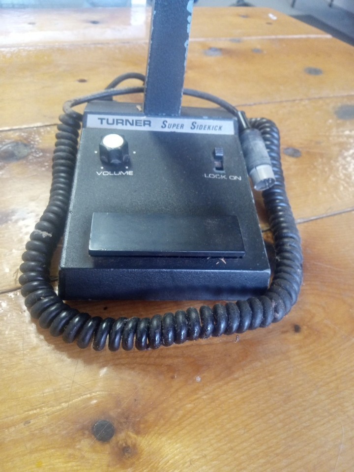 TURNER SUPER SIDEKICK POWER DESK MIC FOR COBRA RANGER CONNEX UNIDEN | eBay