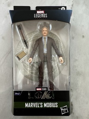 2021 Hasbro Marvel Legends 6" Marvel Universe Loki TVA Agent Mobius New ...