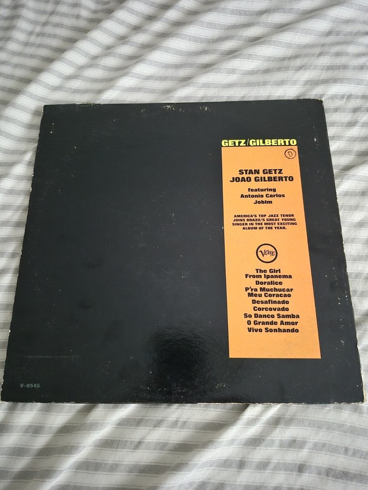 Getz / Gilberto LP Vinyl Mono | eBay