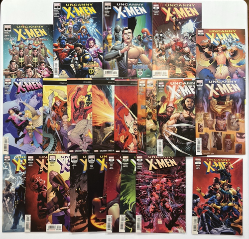 Uncanny X-Men Vol 5 #1-22 + Annual #1 COMPLETE SERIES- 2018 Marvel Lot ...