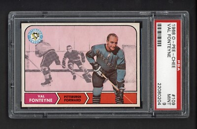 1968 OPC #109 VAL FONTEYNE PSA 9 MINT | eBay