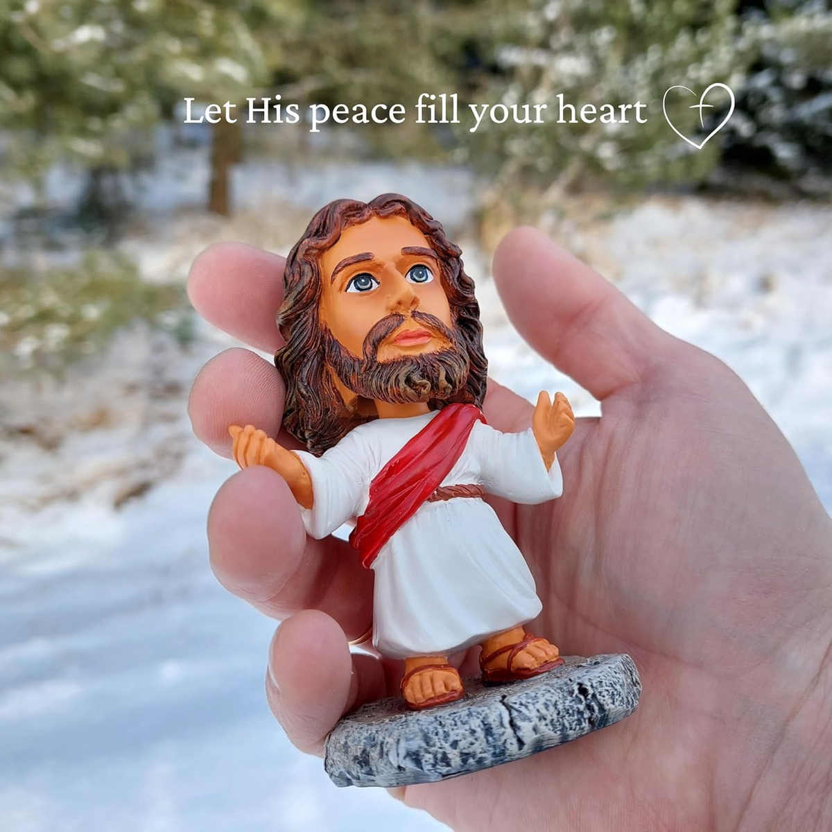 Cara Jesus Bobblehead
