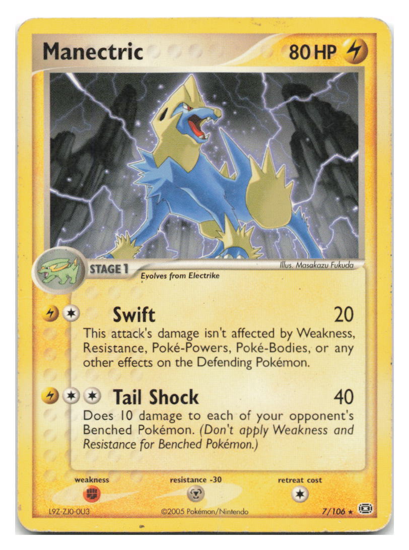 Manectric - 007/106 #007/106 Emerald Pokemon tcg | eBay