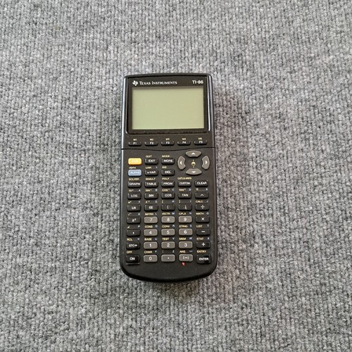 Texas Instruments TI-86 Graphing Calculator For Parts Repair No Cover ...
