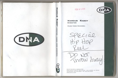Marcus Raboy Music Video Showreel DVD - Special Hip Hop Reel - Run DMC ...