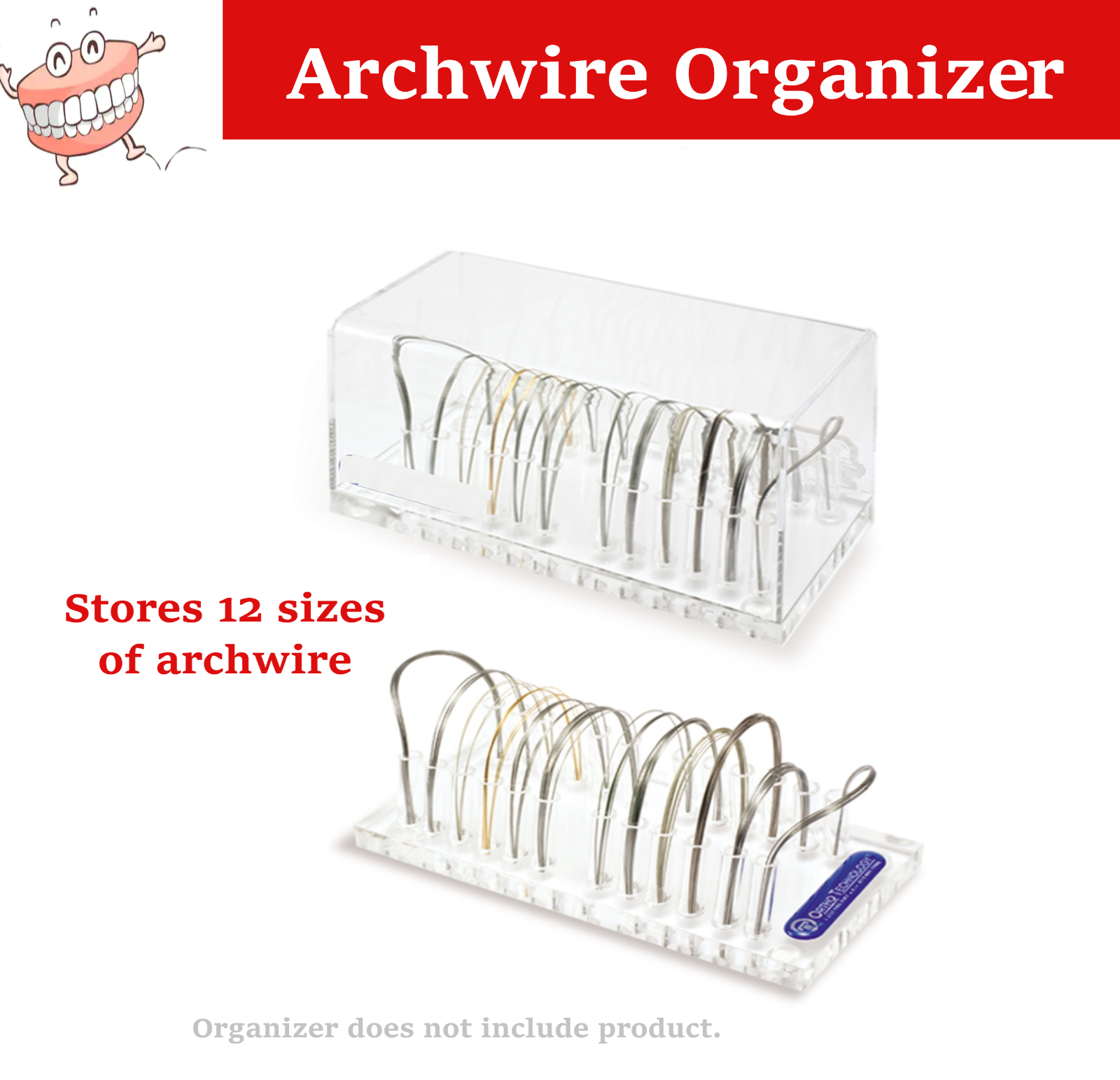 Dental Orthodontic Arch Wire Holder Organizer Storage Box Super Wire ...